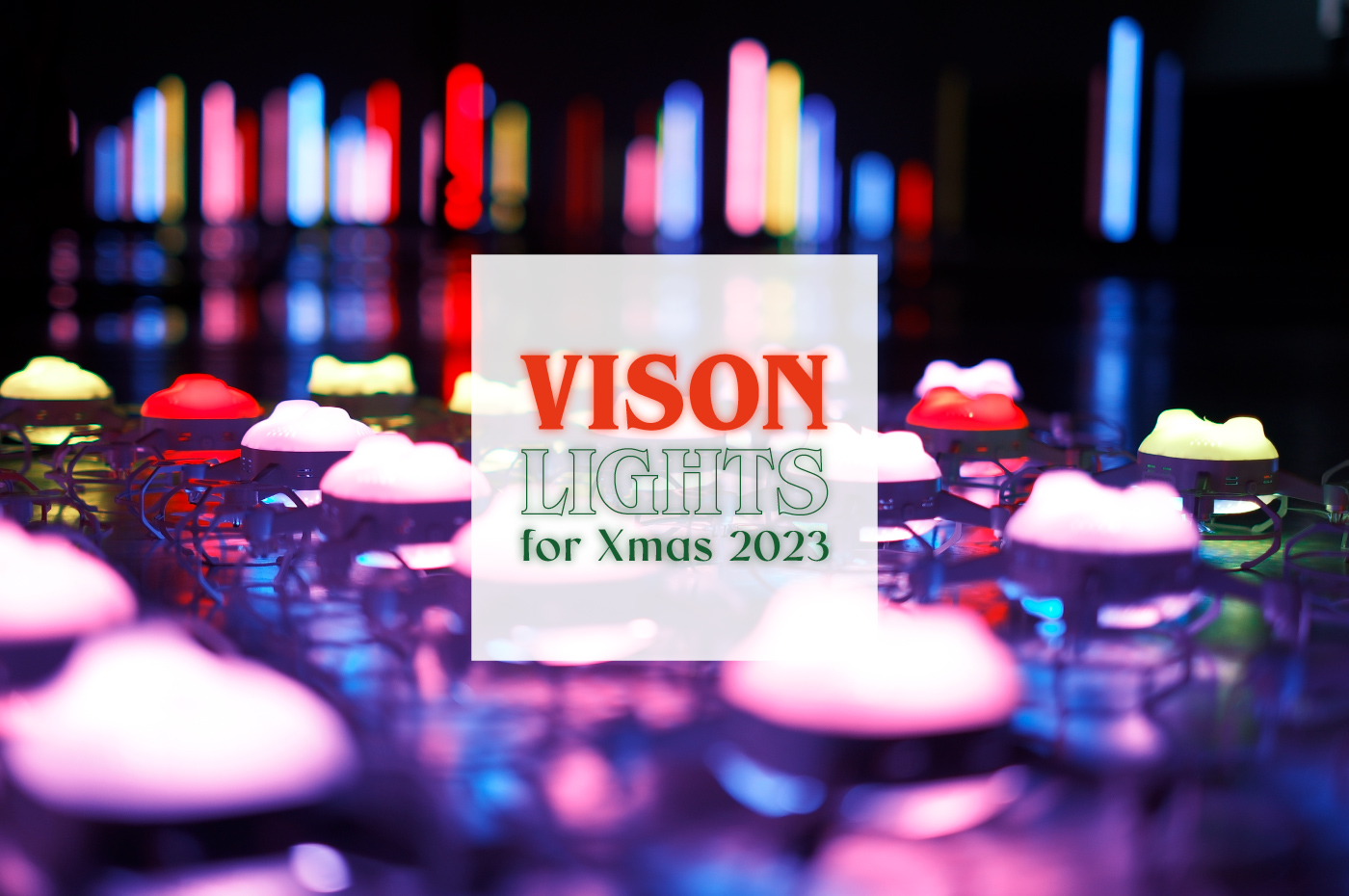 VISON LIGHTS for Xmas 2023 | VISON Beautiful Village in TAKIVISON Beautiful Village in TAKI